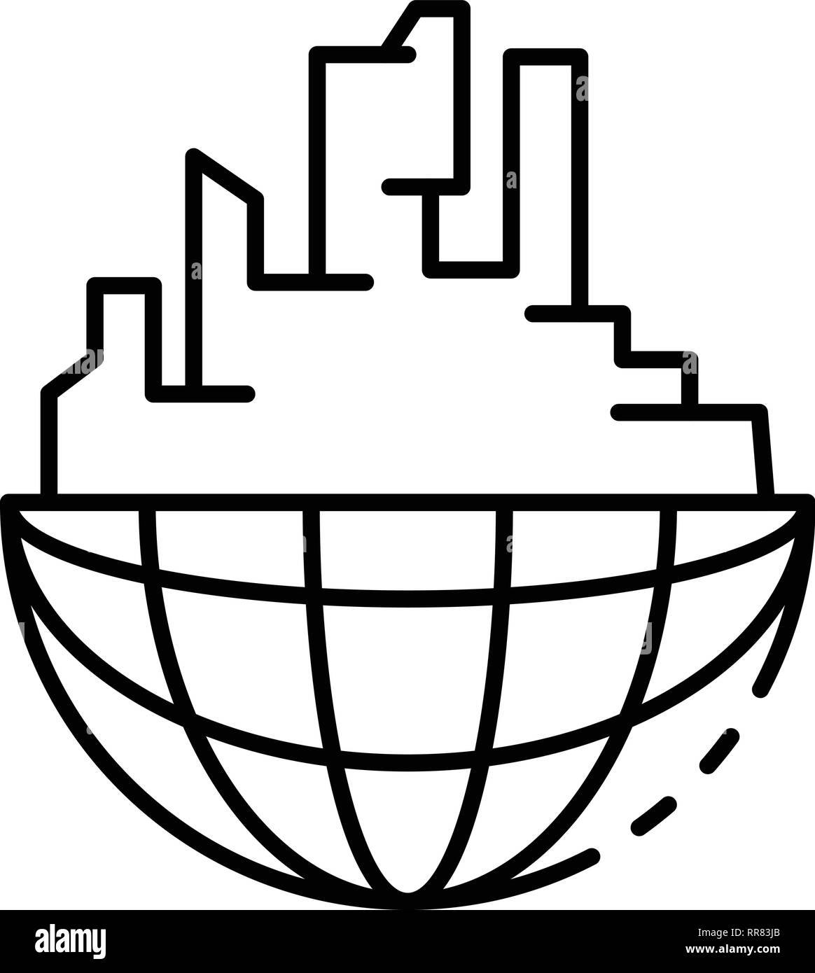 Global buildings icon, outline style Stock Vector Image & Art - Alamy Global buildings icon, outline style Stock Vector Image & Art - Alamy