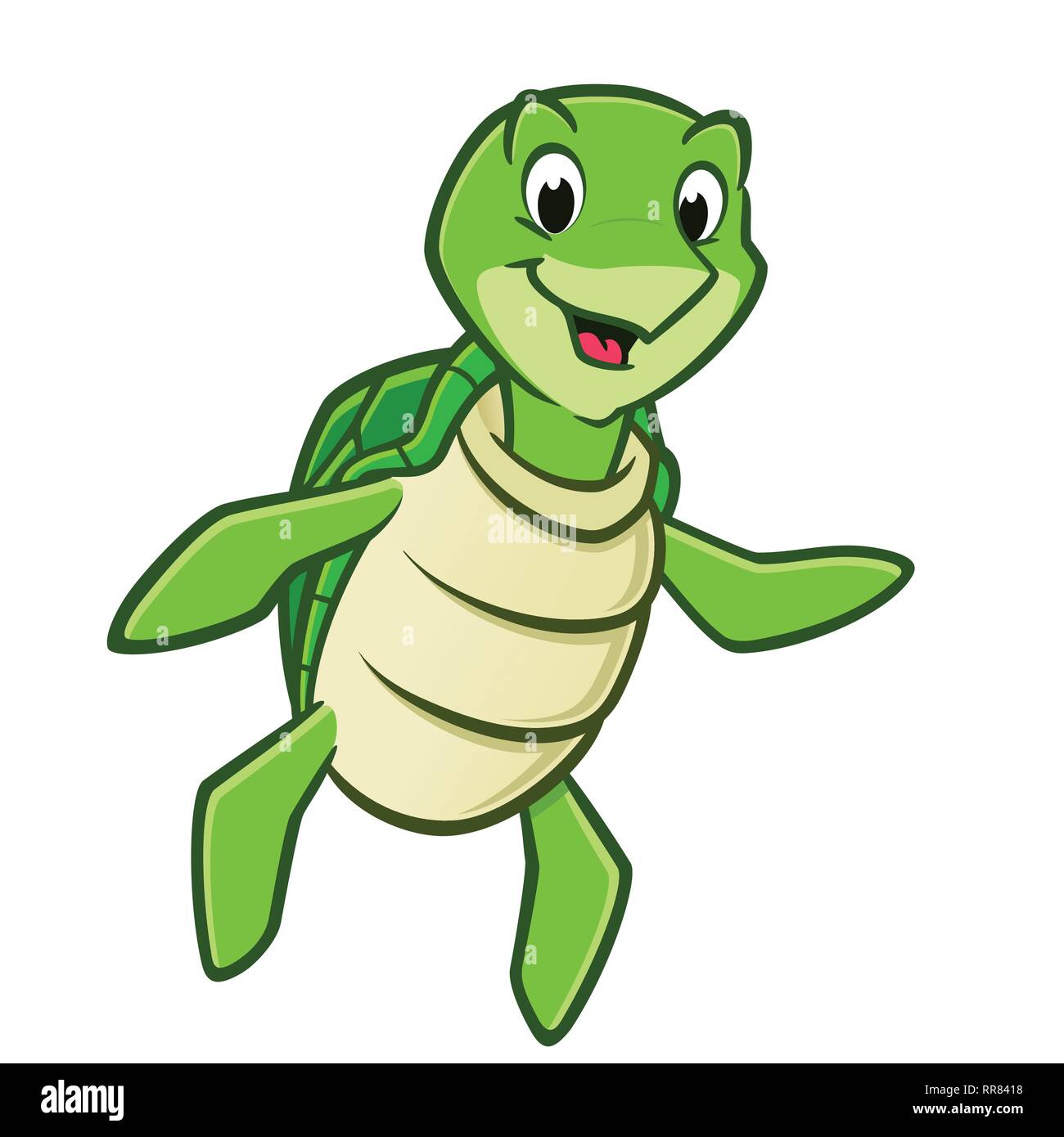 Cartoon turtle hi-res stock photography and images - Alamy