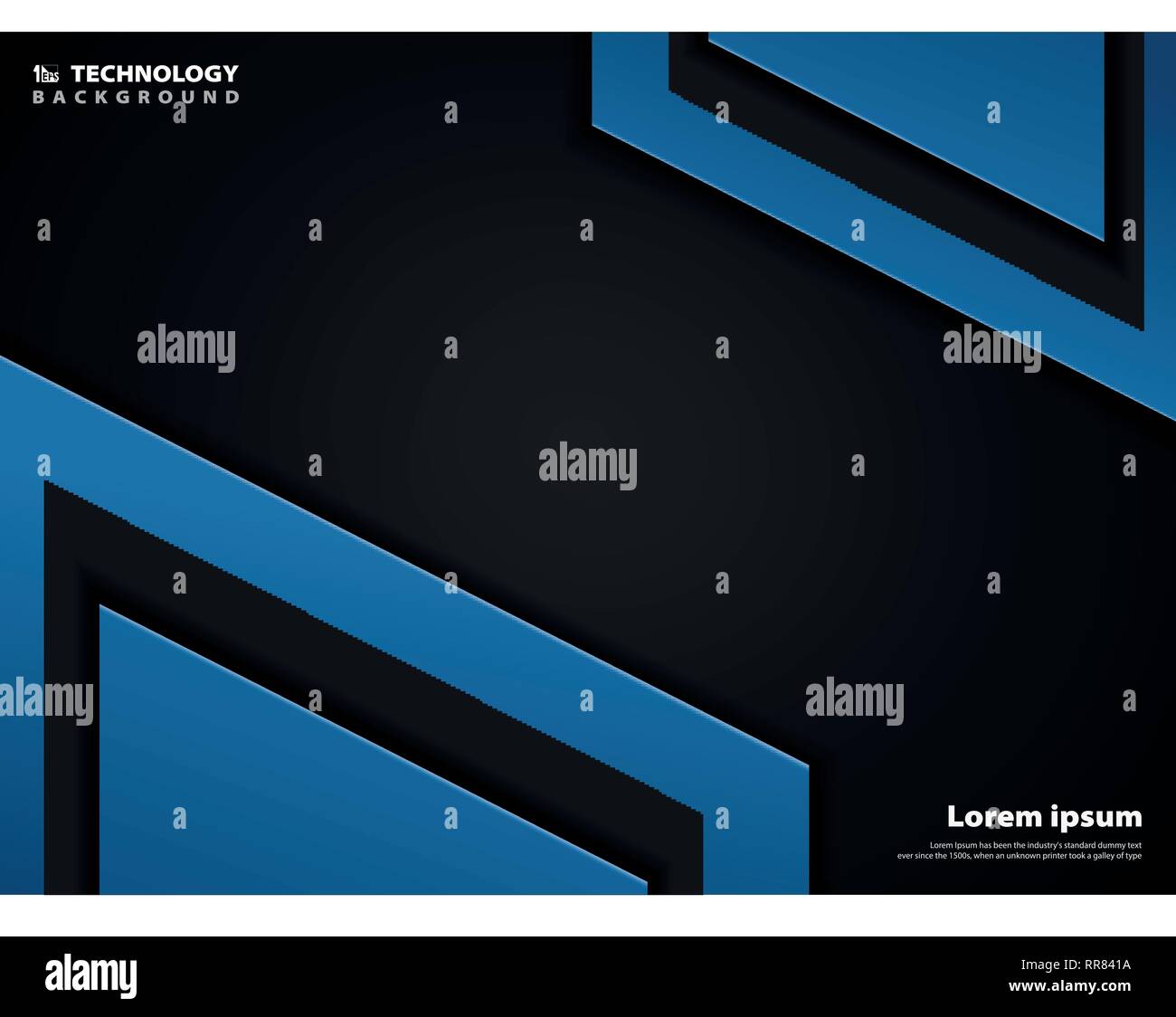 Abstract geometric corporate technology motion Stock Vector Images - Alamy