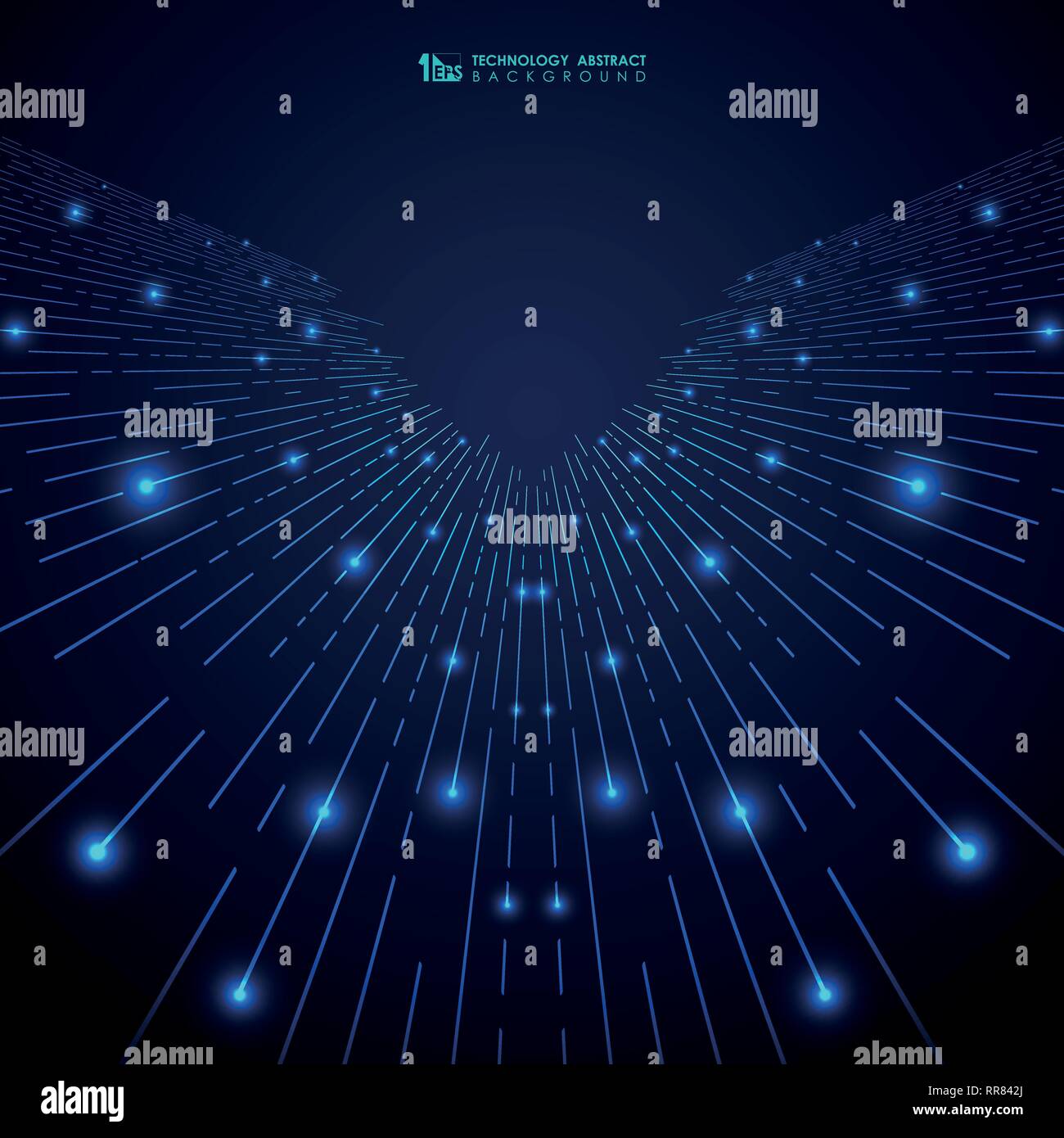 Abstract blue gradient background hi-res stock photography and images - Alamy