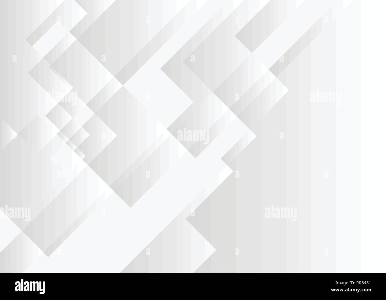 Grey minimal geometric technology background. Vector graphic design Stock Vector Image & Art - Alamy