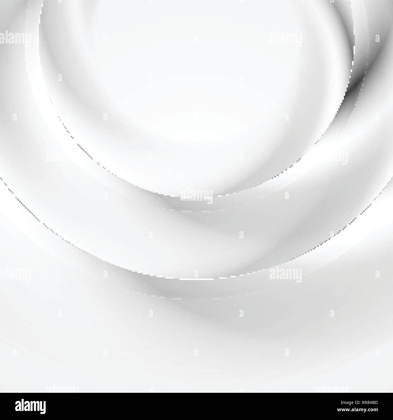 Abstract grey smooth glossy ring circle background. Vector design Stock ...