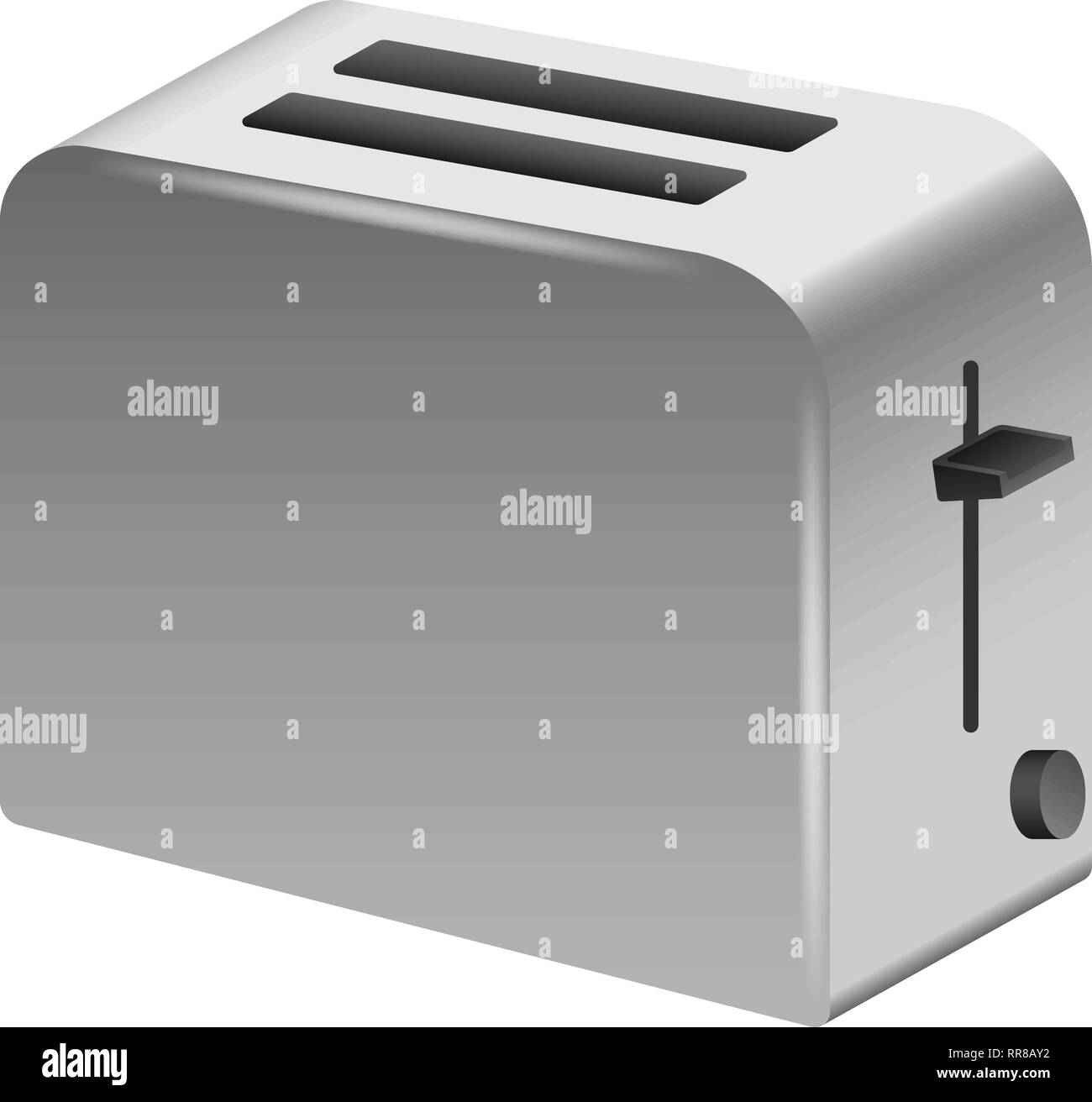 Toaster icon. Realistic illustration of toaster vector icon for web ...