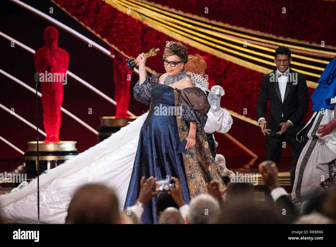 Ruth Carter accepts the Oscar® for achievement in costume design during ...