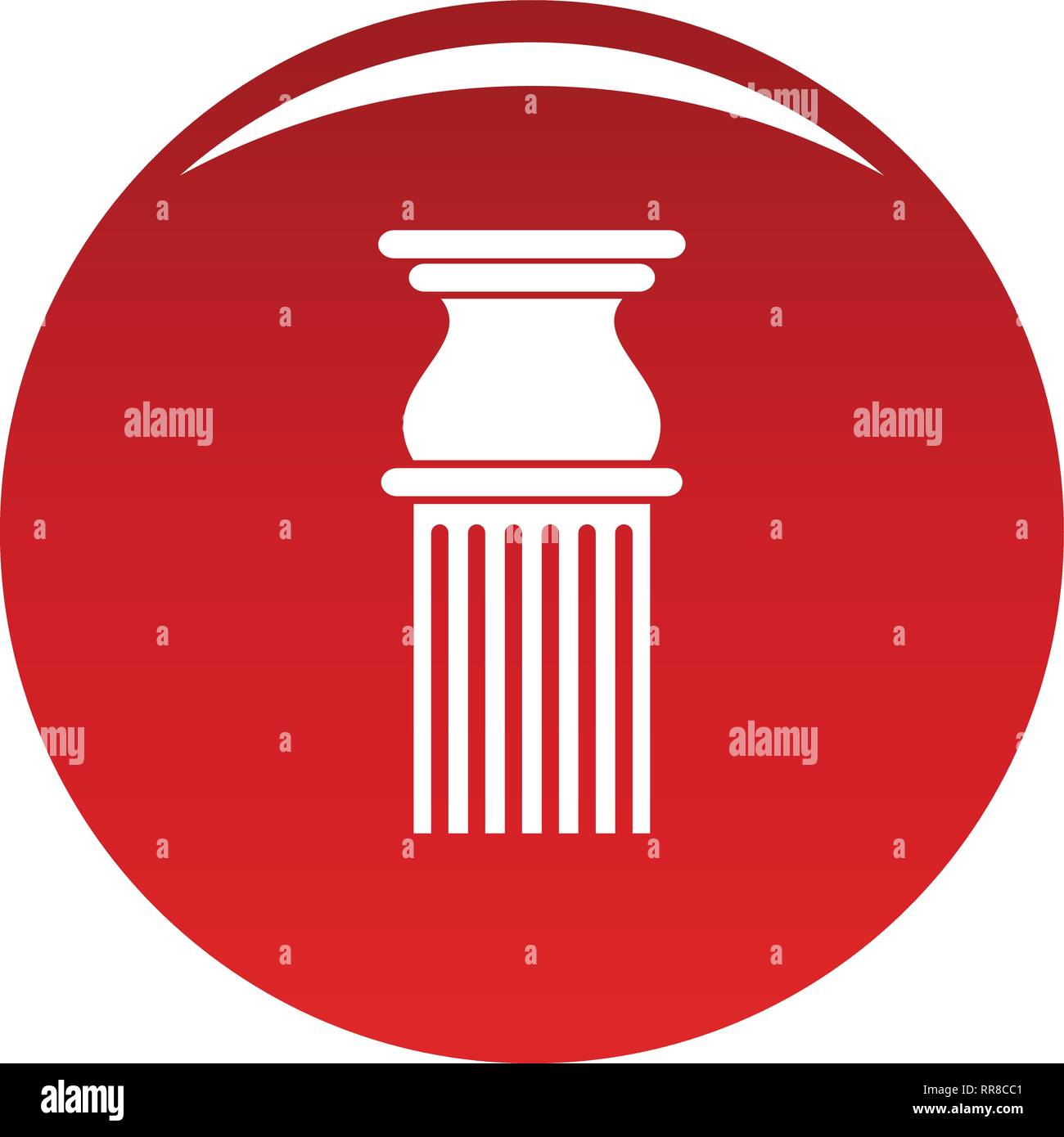 Classical column icon. Simple illustration of classical column vector ...