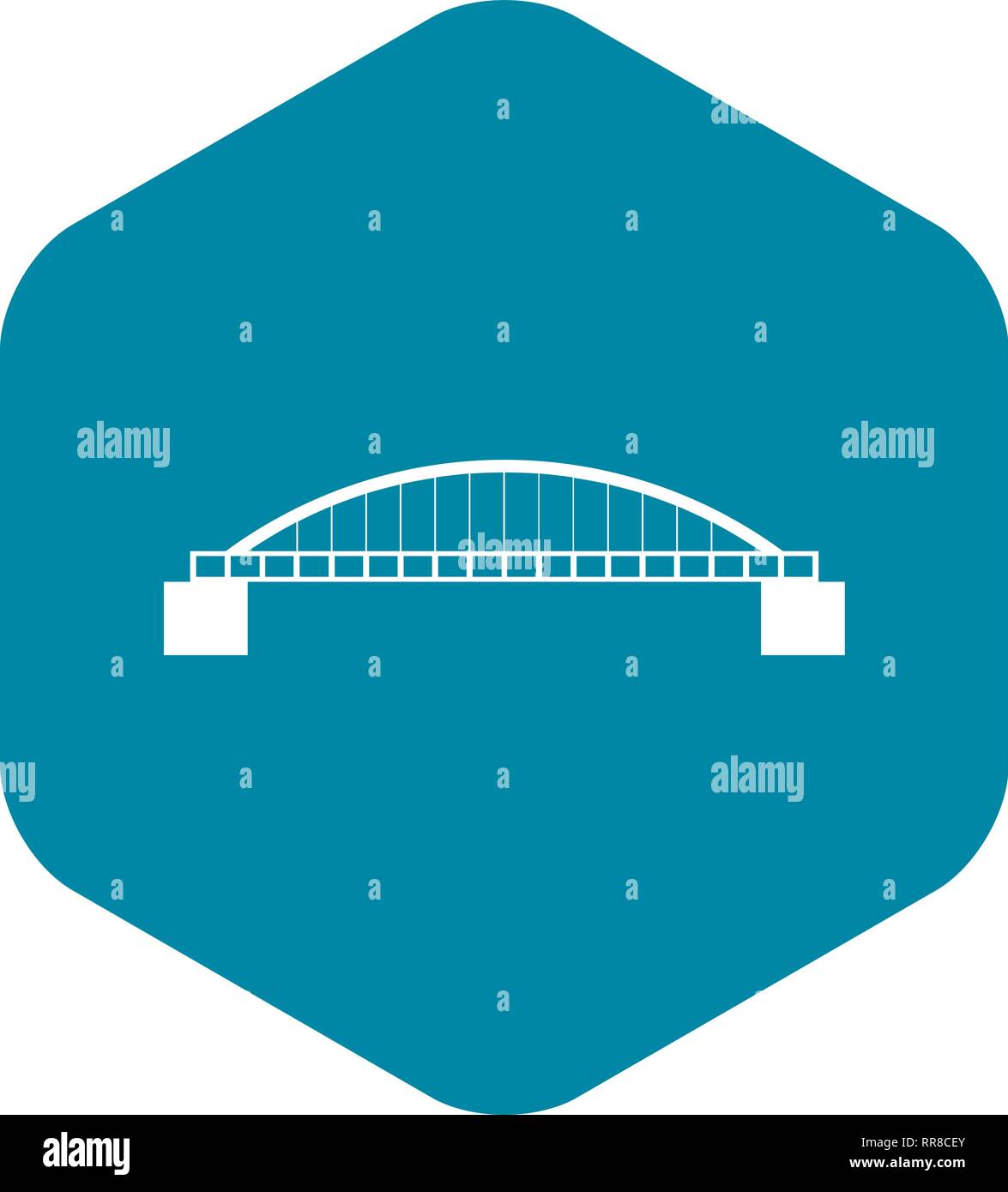 Bridge icon, simple style Stock Vector Image & Art - Alamy