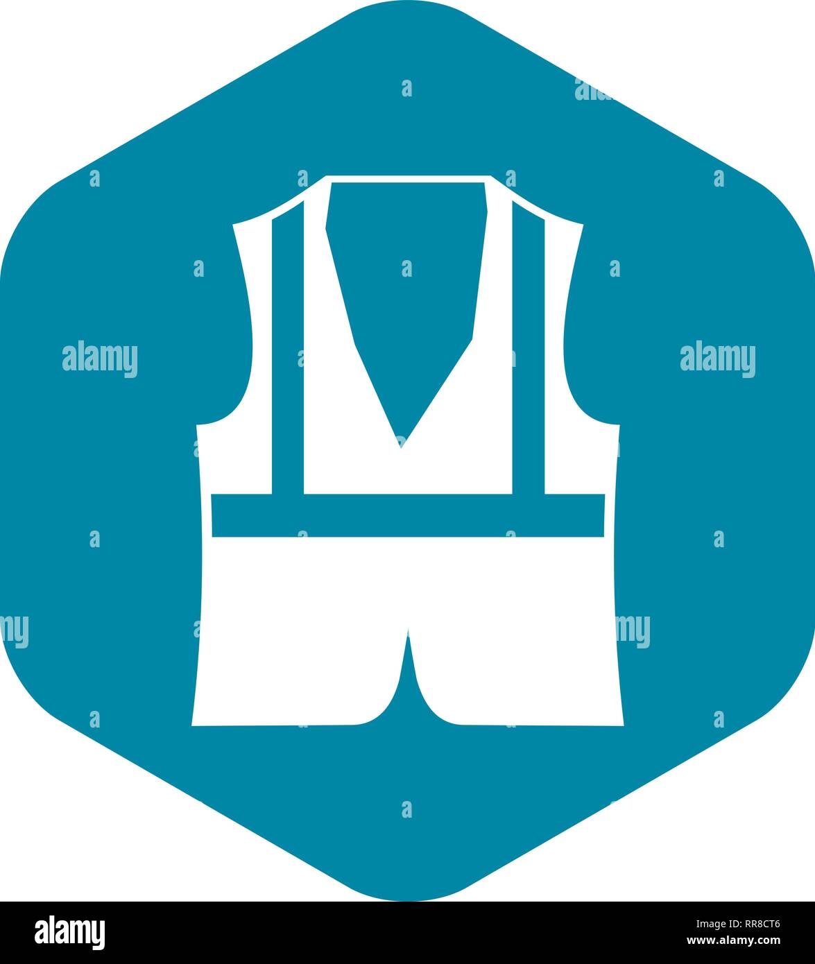 Vest icon, simple style Stock Vector Image & Art - Alamy