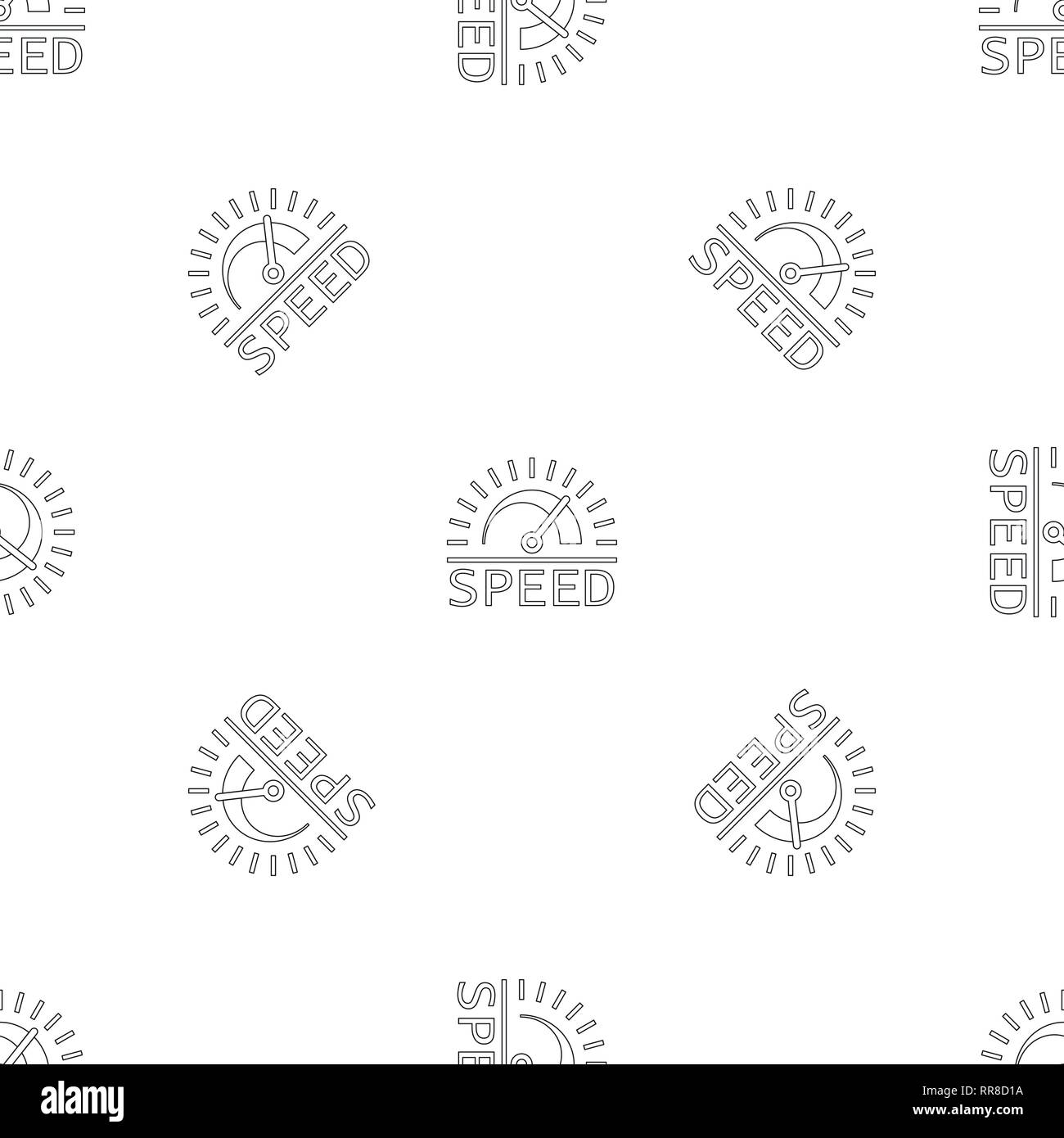 Speed dashboard pattern seamless vector repeat geometric for any web design Stock Vector Image ...