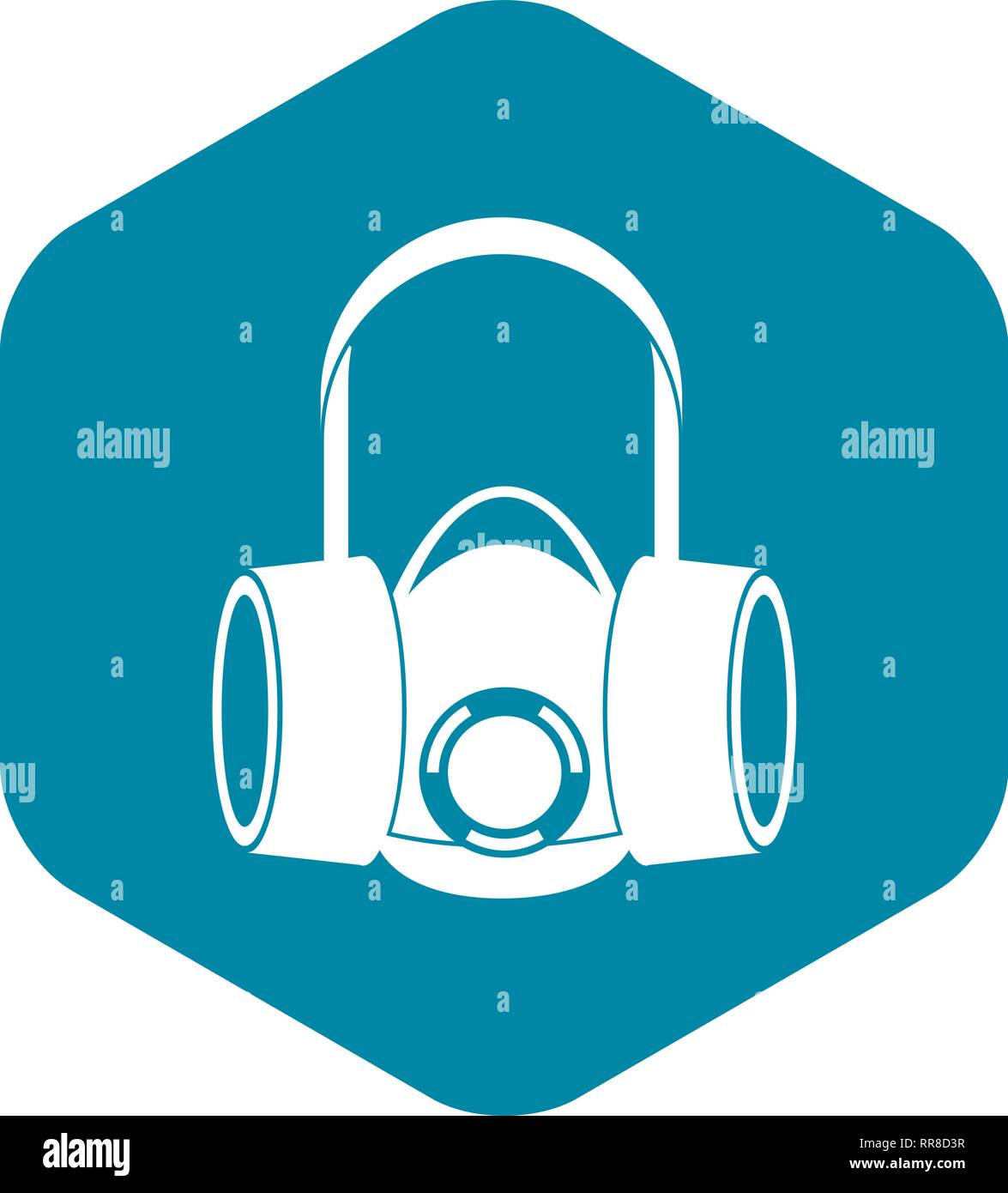 Respirator icon, simple style Stock Vector Image & Art - Alamy