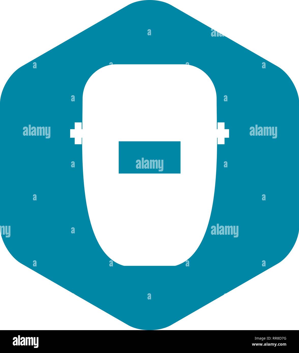 Welding mask icon, simple style Stock Vector Image & Art - Alamy