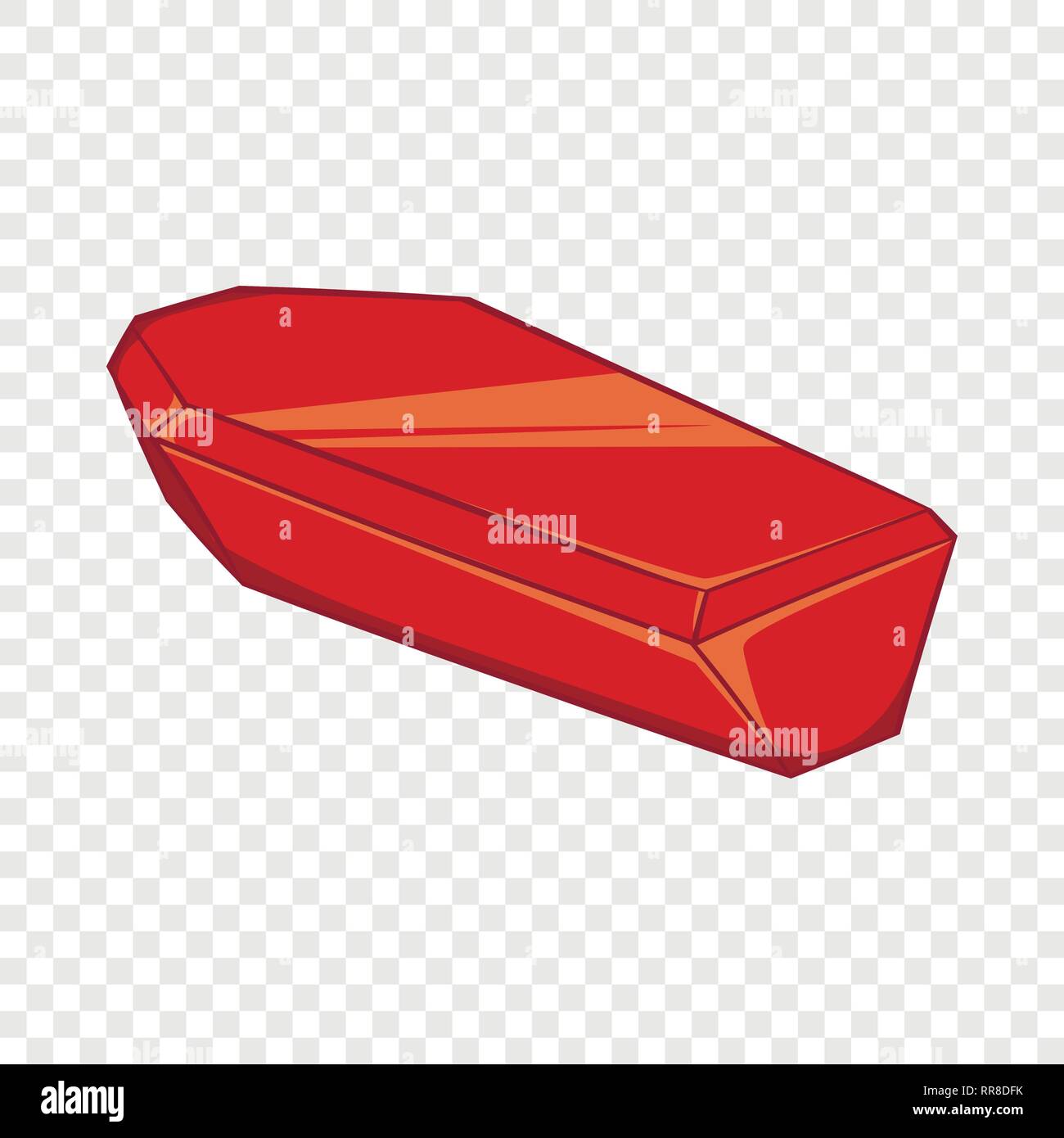 Coffin icon, cartoon style Stock Vector Image & Art - Alamy