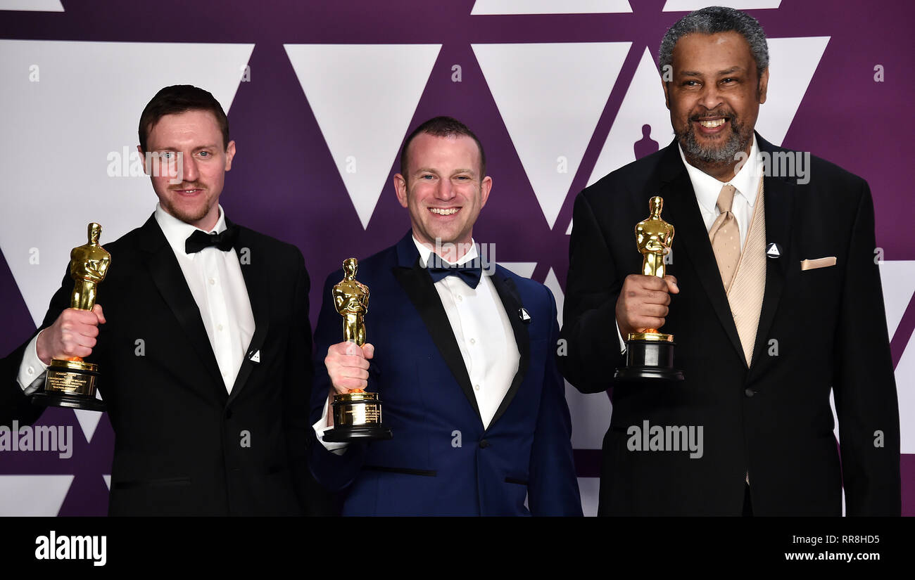 David Rabinowitz, Charlie Wachtel and Kevin Willmott pose with the Best ...