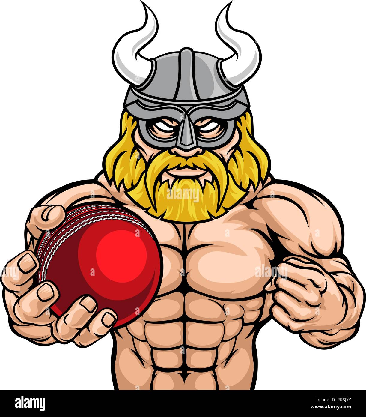 Viking Cricket Sports Mascot Stock Vector Image & Art - Alamy