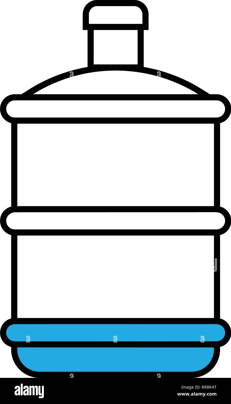 Water storage cooler Stock Vector Images - Alamy