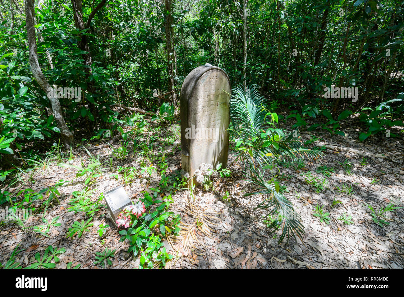Historic grave of Elizabeth Cooper who drowned in 1874 at Cooktown ...
