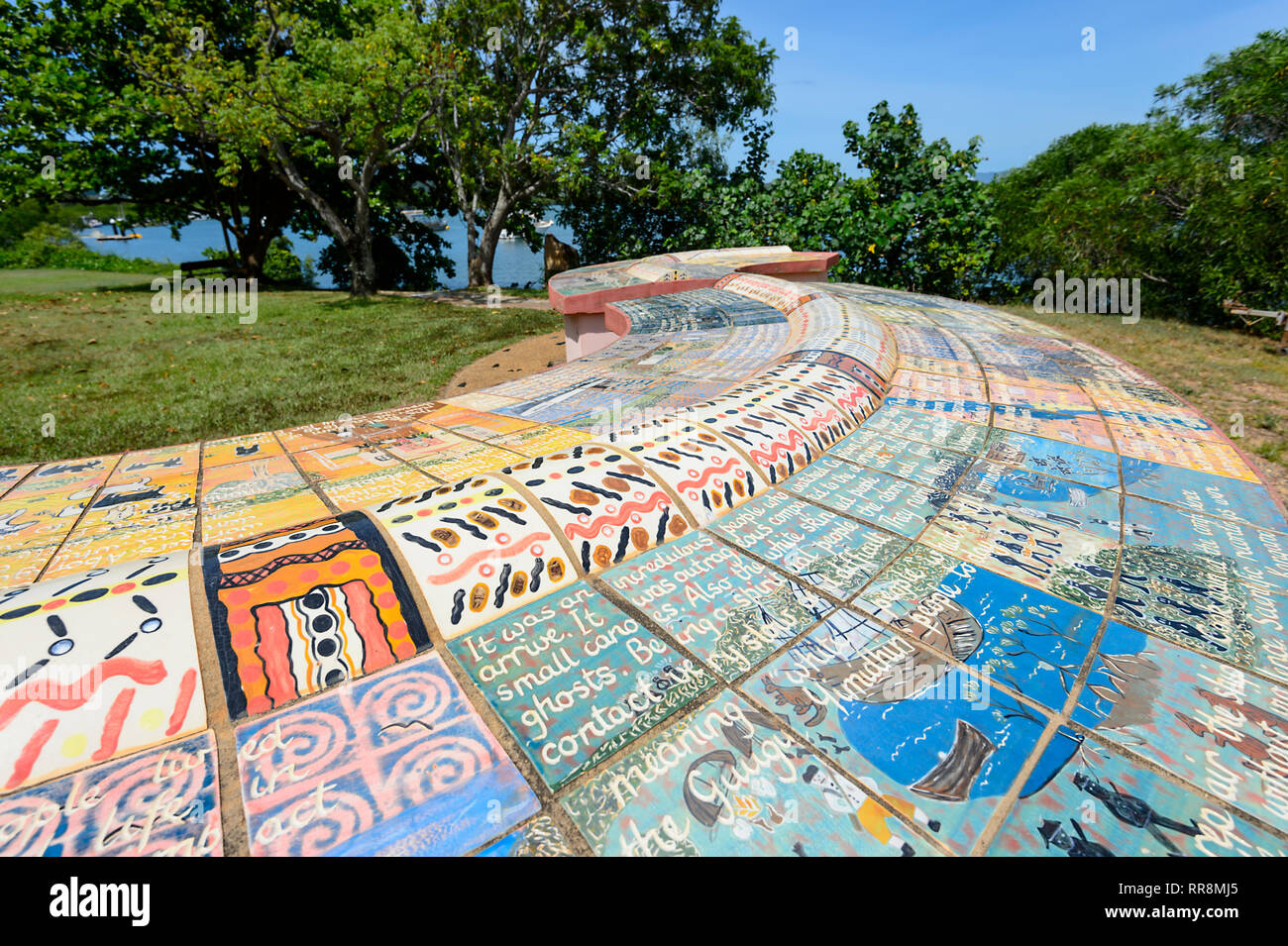 Australian Art Aboriginal Mosaic High Resolution Stock Photography and ...