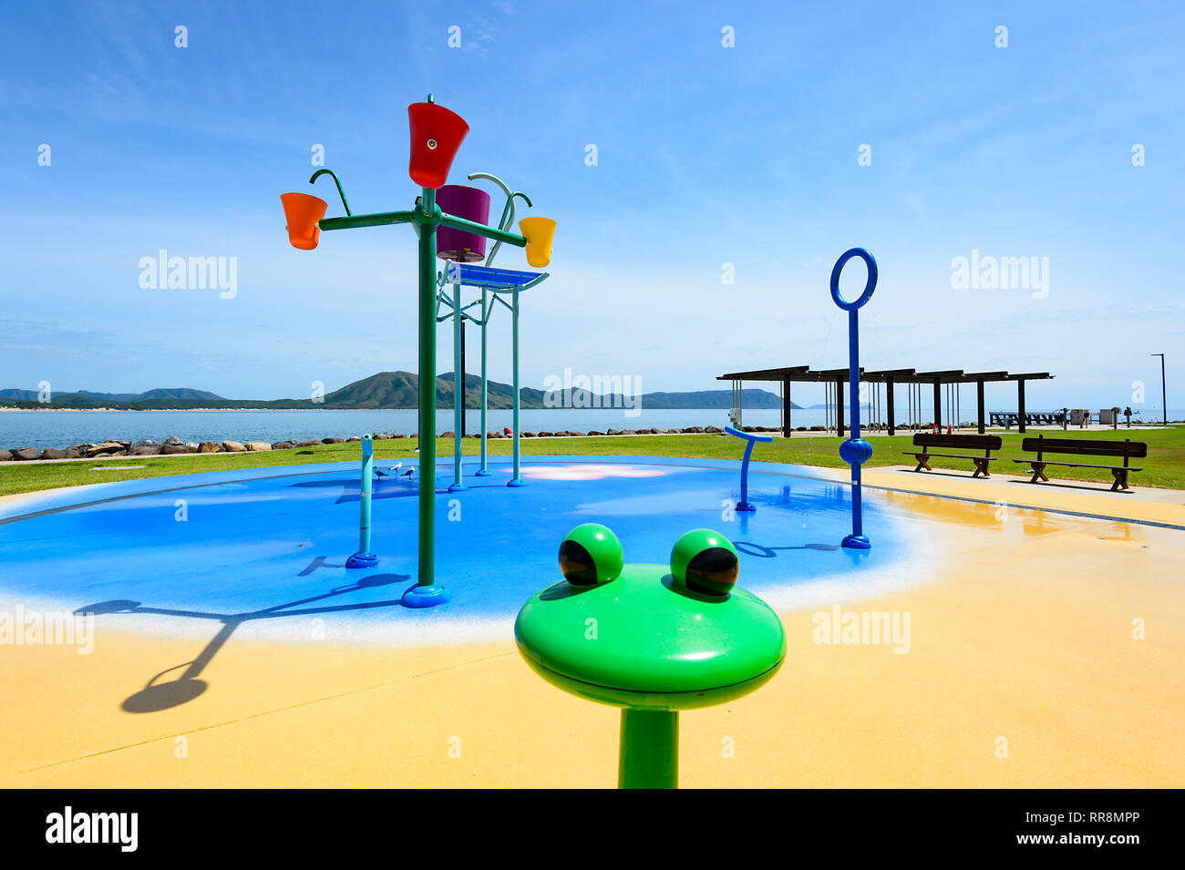 New Waterpark precinct on the foreshore, Cooktown, Far North Queensland ...