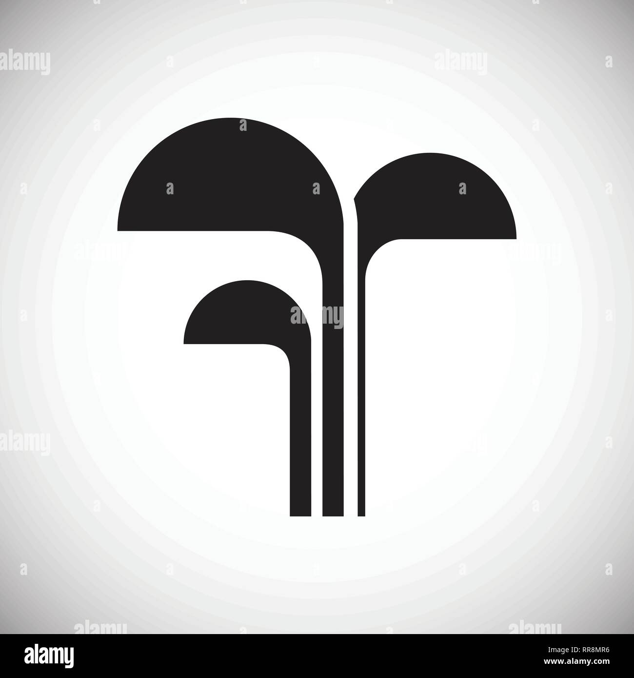 Grow icon on white background for graphic and web design, Modern simple ...