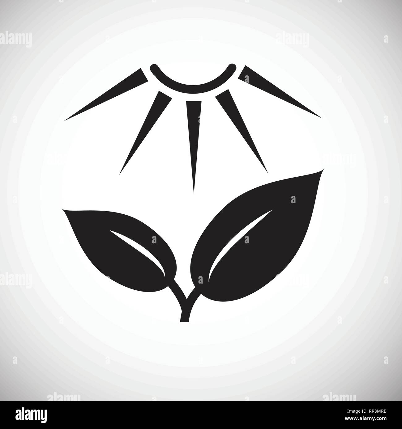 Grow icon on white background for graphic and web design, Modern simple ...