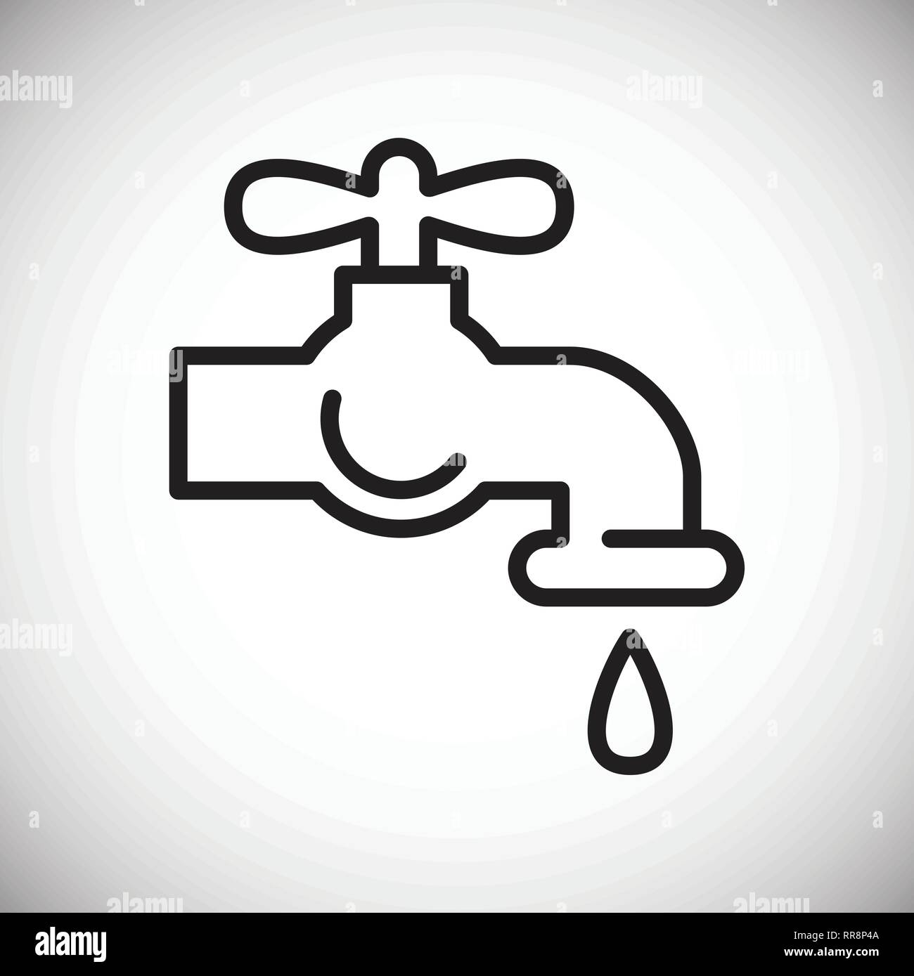 Water Valve Logo Tap Water Faucet Icon Vecto..." By Soponyono