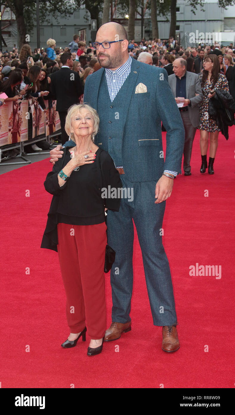 Aug 20, 2015 - Photo Shows: Sheila Reid and Tom Davis Stock Photo - Alamy