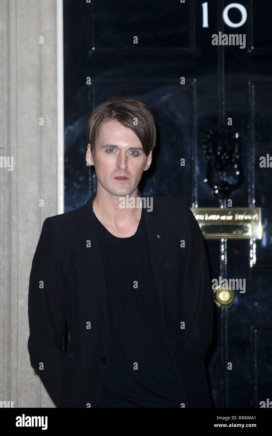Sep 22, 2015 - London, England, UK - London Fashion Week Downing Street ...