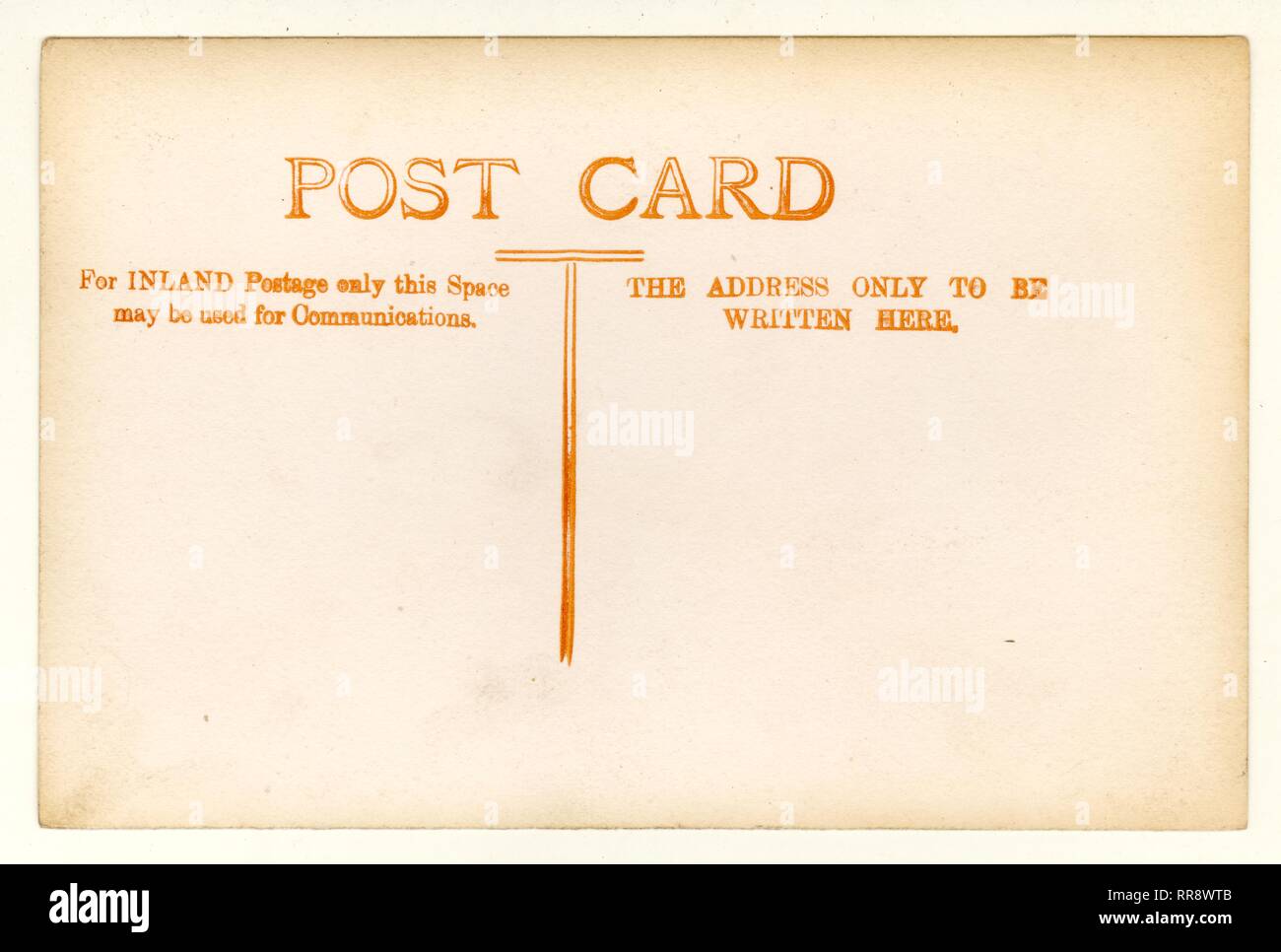 Blank postcards hi-res stock photography and images - Alamy