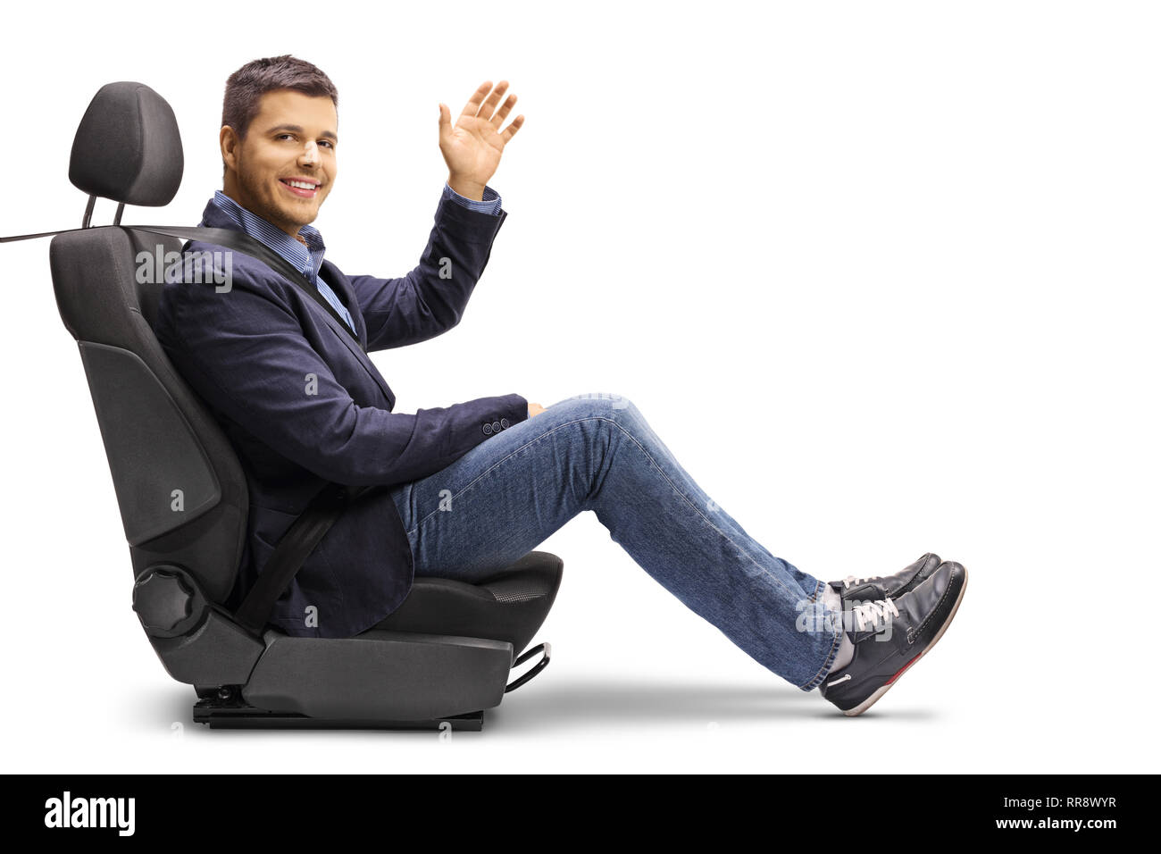 Man in passenger seat car hi-res stock photography and images - Alamy