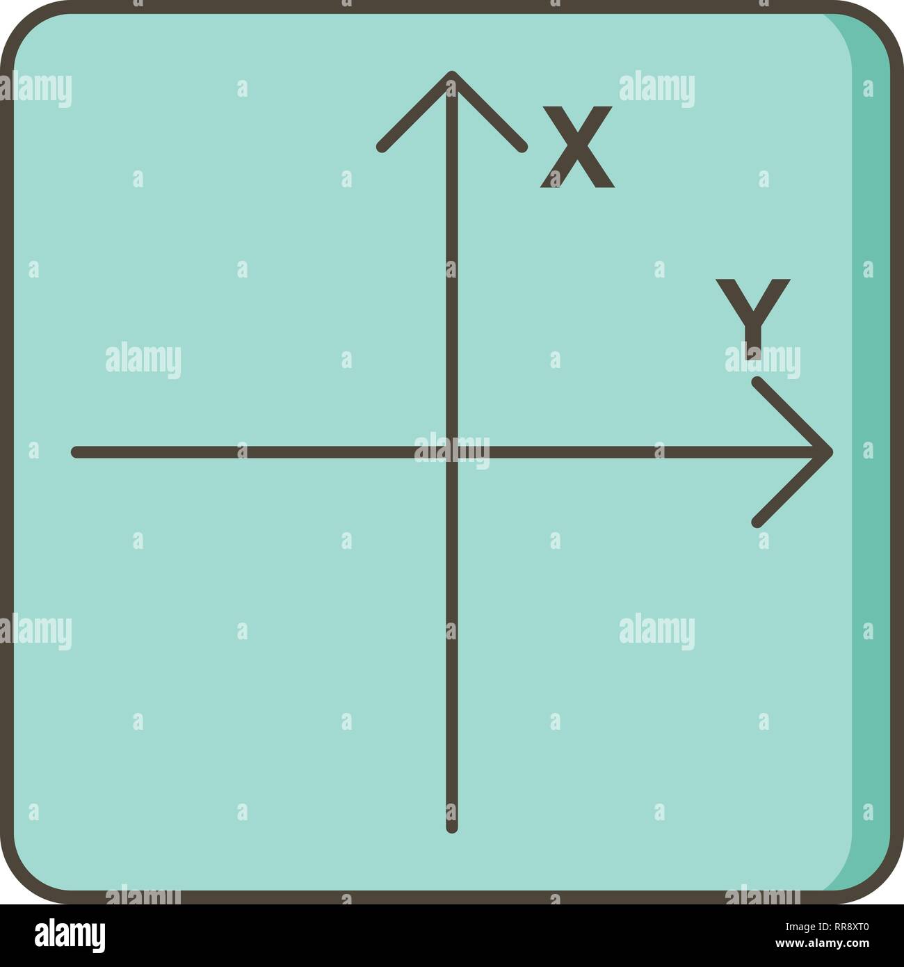 Axis Vector Icon Sign Icon Vector Illustration For Personal And ...