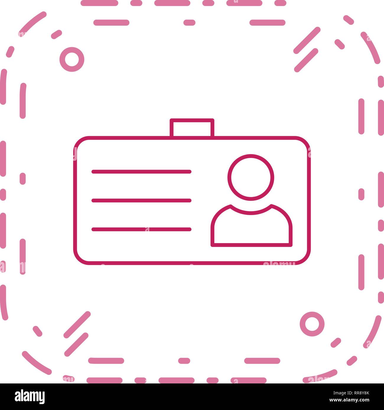 Student Card Vector Icon Sign Icon Vector Illustration For Personal And ...