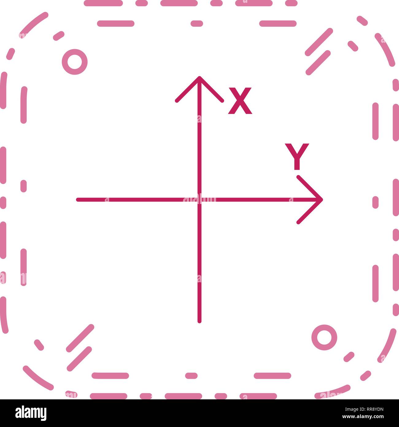 Axis Vector Icon Sign Icon Vector Illustration For Personal And ...