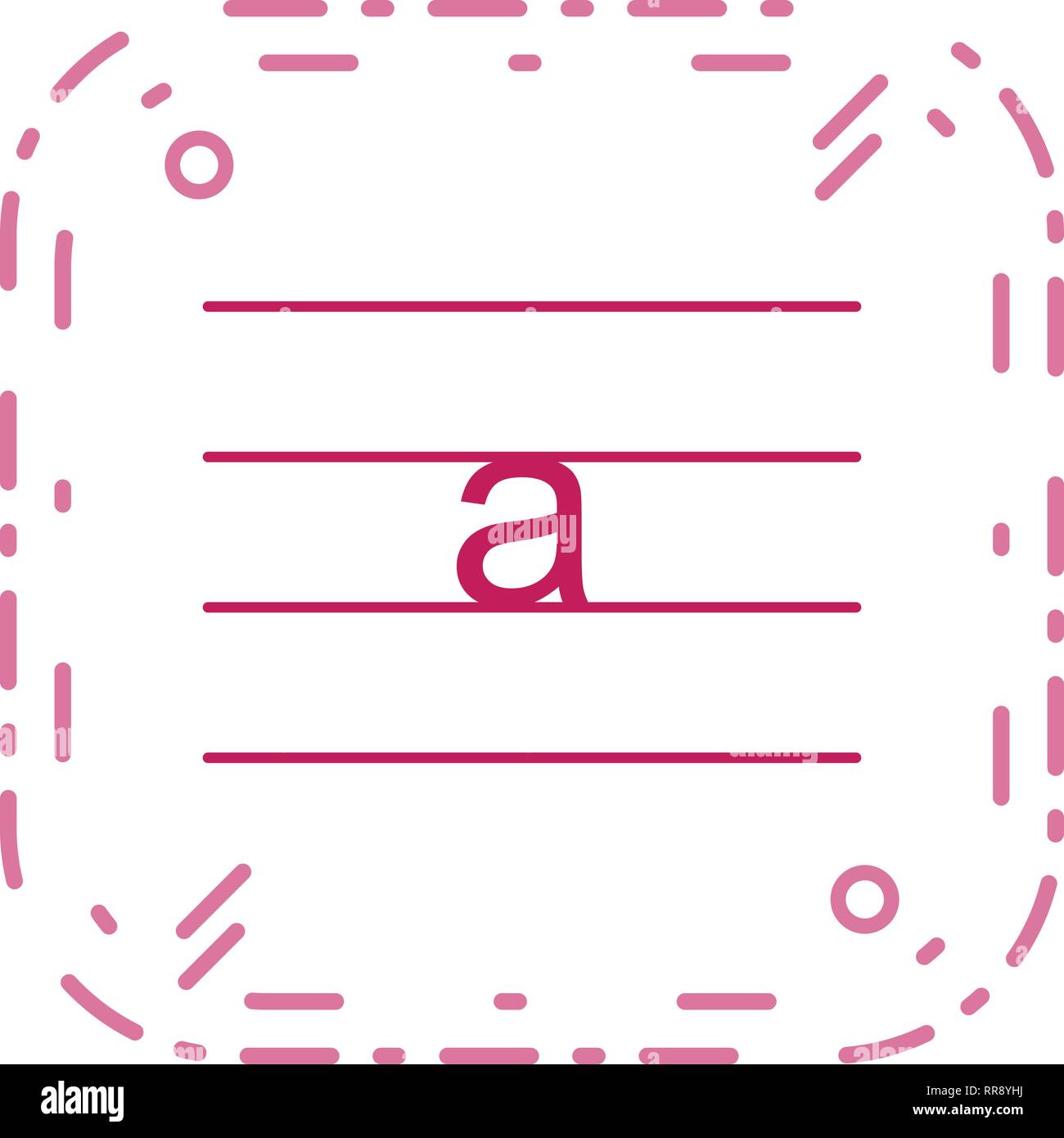 Lowercase Vector Icon Sign Icon Vector Illustration For Personal And ...