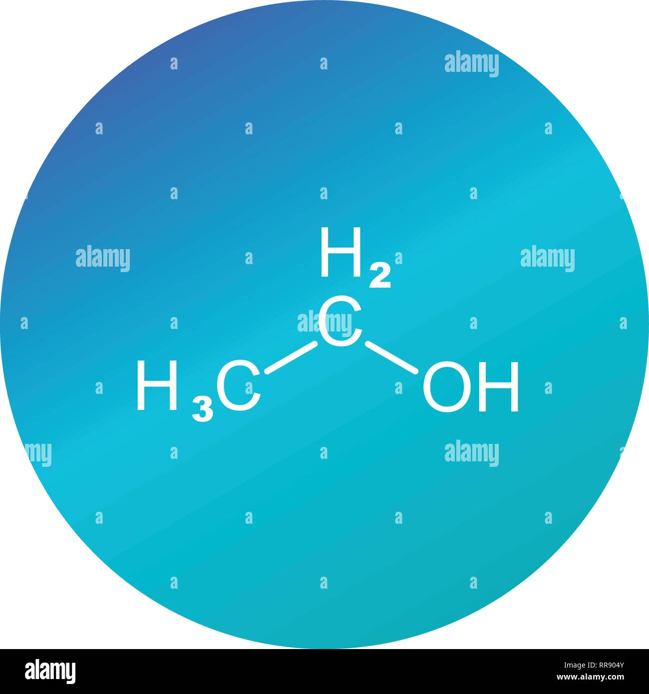 Ethanol Vector Icon Sign Icon Vector Illustration For Personal And ...