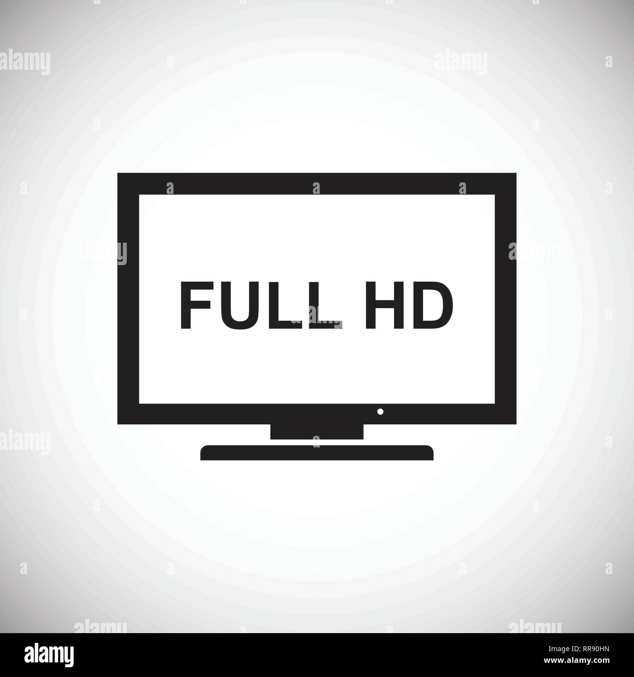 TV icon on white background for graphic and web design, Modern simple ...