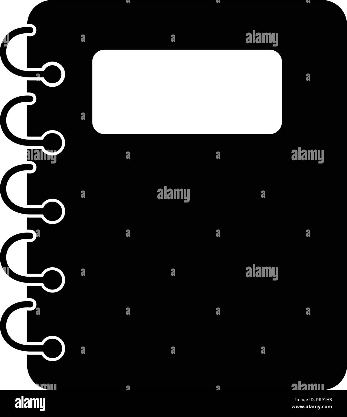 Notepad Vector Icon Sign Icon Vector Illustration For Personal And ...