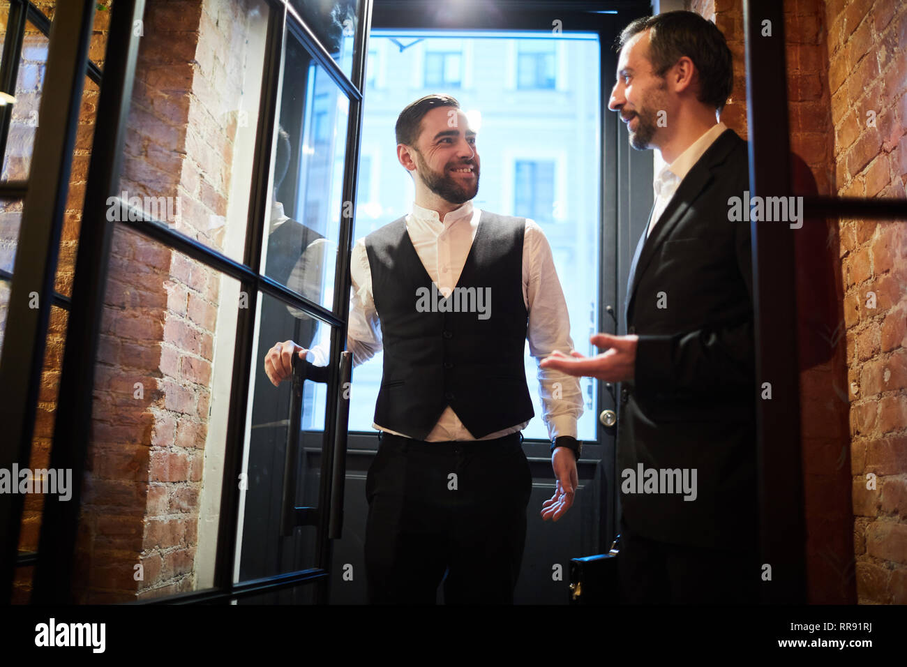 Person entering gate hi-res stock photography and images - Alamy