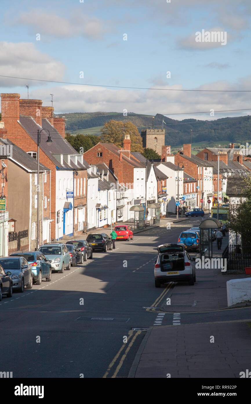 Welshpool high street hi-res stock photography and images - Alamy