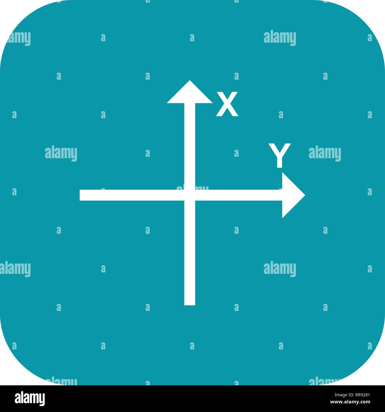 Axis Vector Icon Sign Icon Vector Illustration For Personal And ...