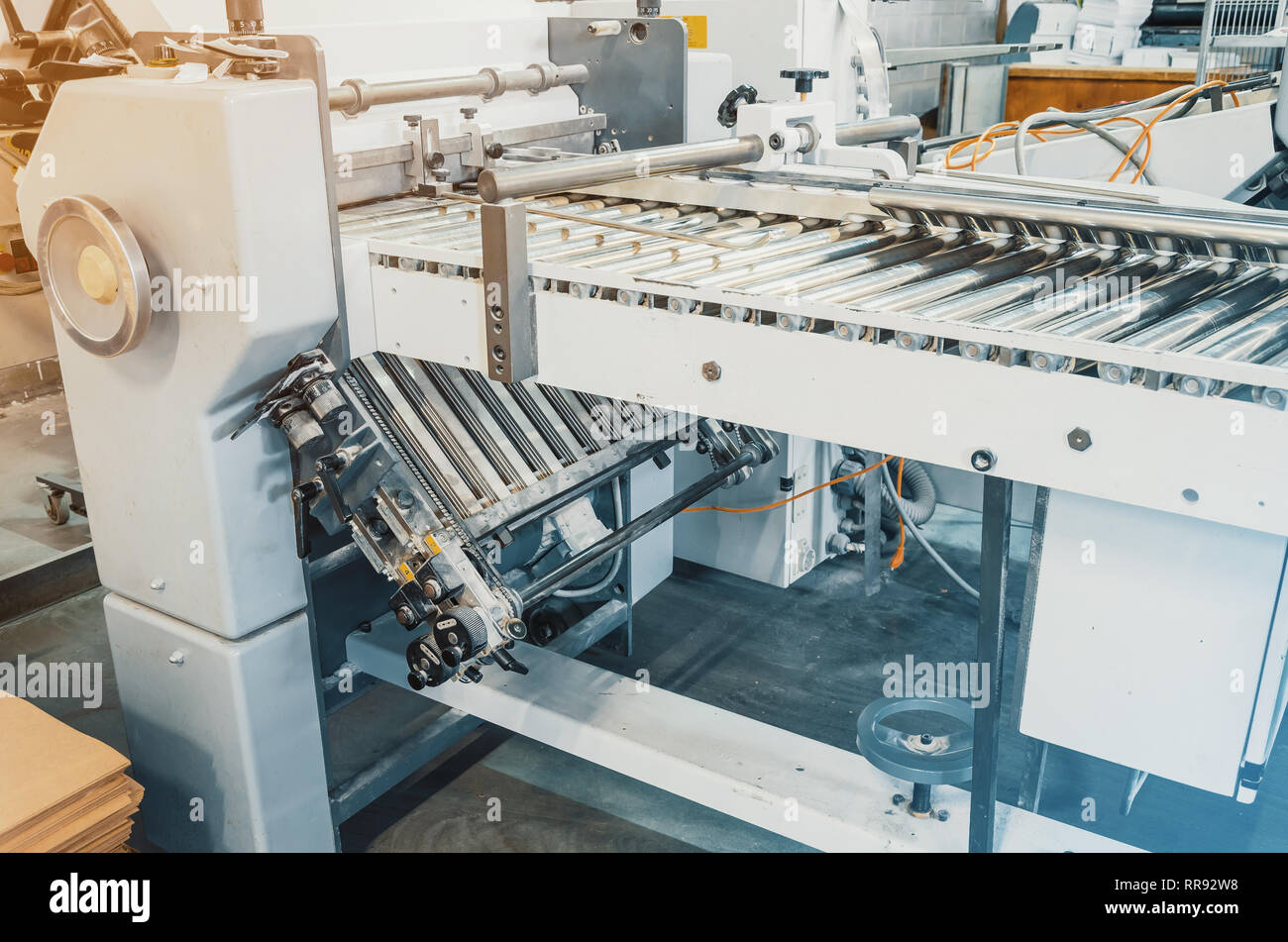 Paper Factory Rollers High Resolution Stock Photography and Images - Alamy