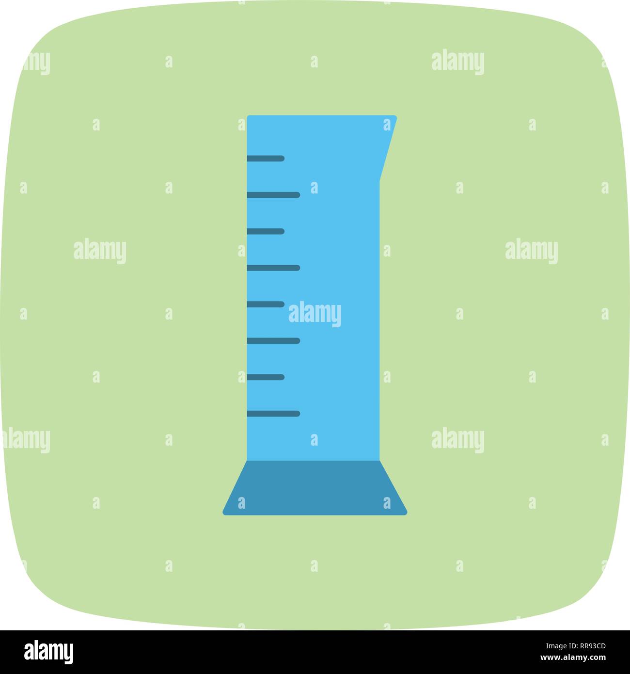 Cylinder Flask Vector Icon Sign Icon Vector Illustration For Personal ...