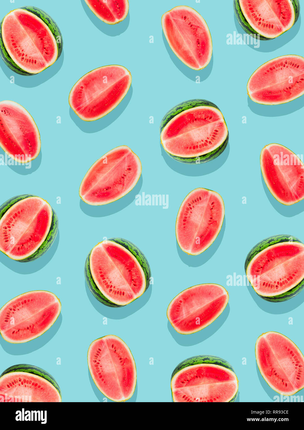 Watermelon plain background hi-res stock photography and images - Alamy