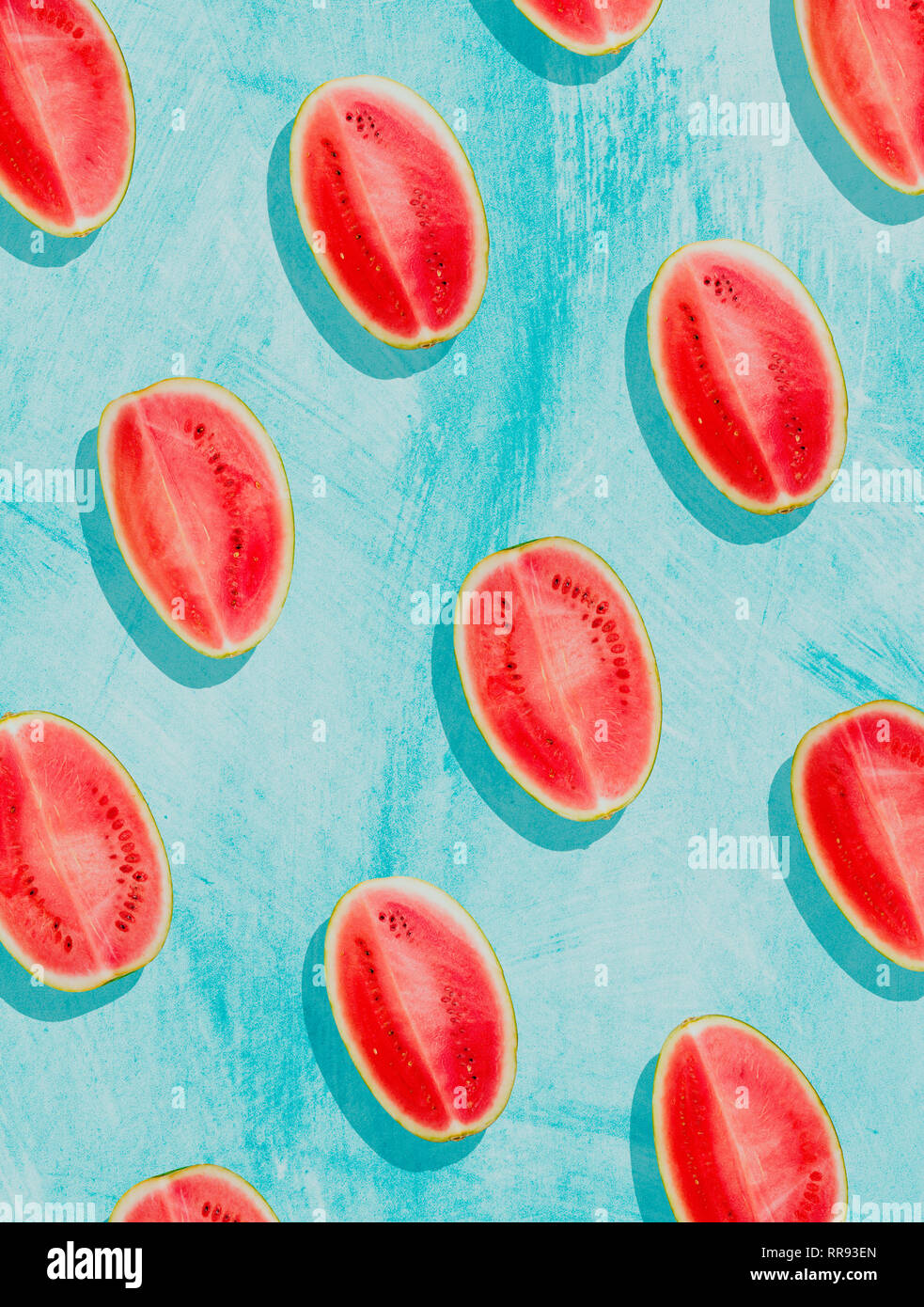 Watermelon pattern hi-res stock photography and images - Alamy