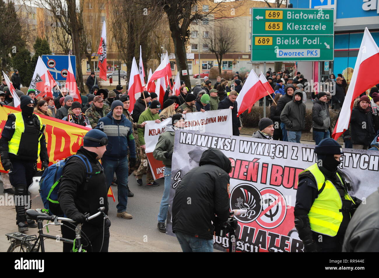 The 4th Cursed soldiers' March organised by ONR - the National Radical ...