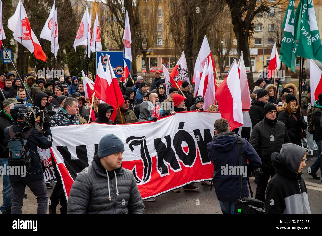 The 4th Cursed soldiers' March organised by ONR - the National Radical ...