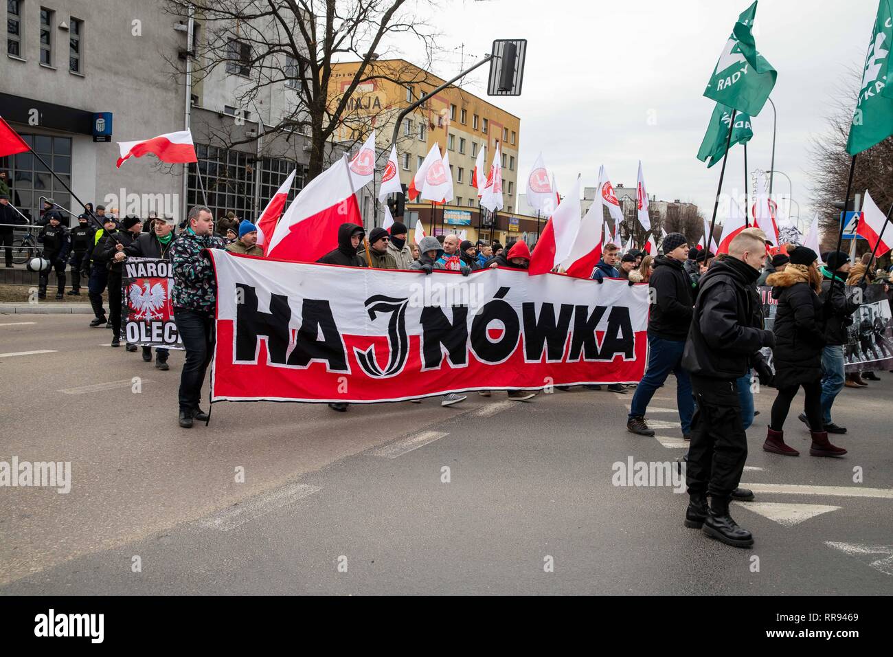 The 4th Cursed soldiers' March organised by ONR - the National Radical ...