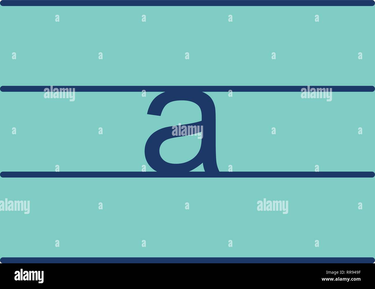 Lowercase Vector Icon Sign Icon Vector Illustration For Personal And ...