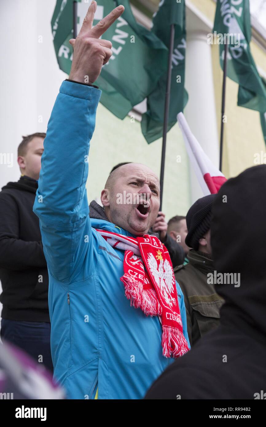 The 4th Cursed soldiers' March organised by ONR - the National Radical ...