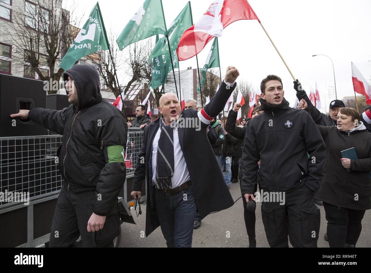 The 4th Cursed soldiers' March organised by ONR - the National Radical ...