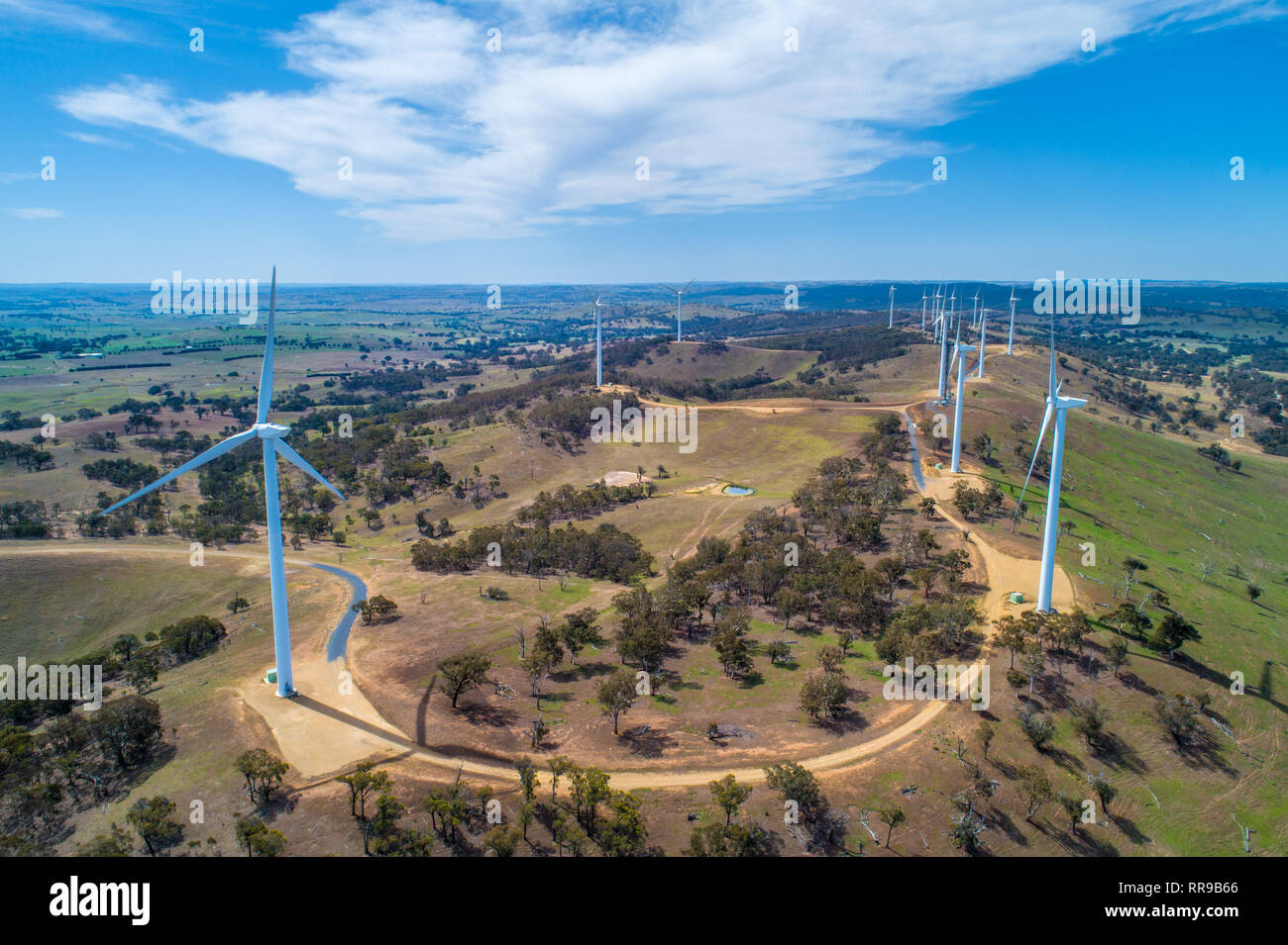 Australian nsw wind farm hi-res stock photography and images - Alamy