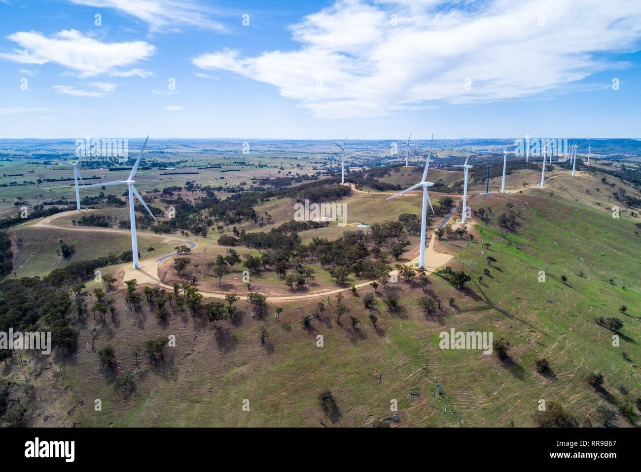 Australian nsw wind farm hi-res stock photography and images - Alamy